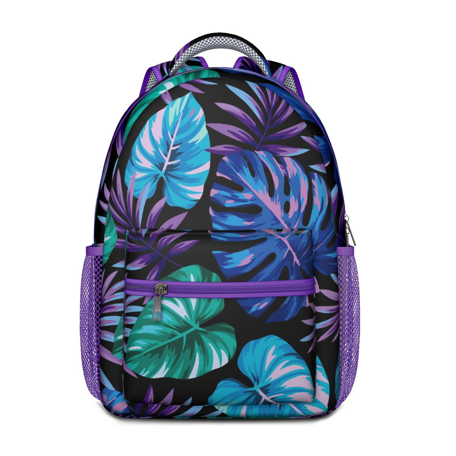 Aloha Tropical Plant Backpack - Waterproof & Breathable School Bag with ...