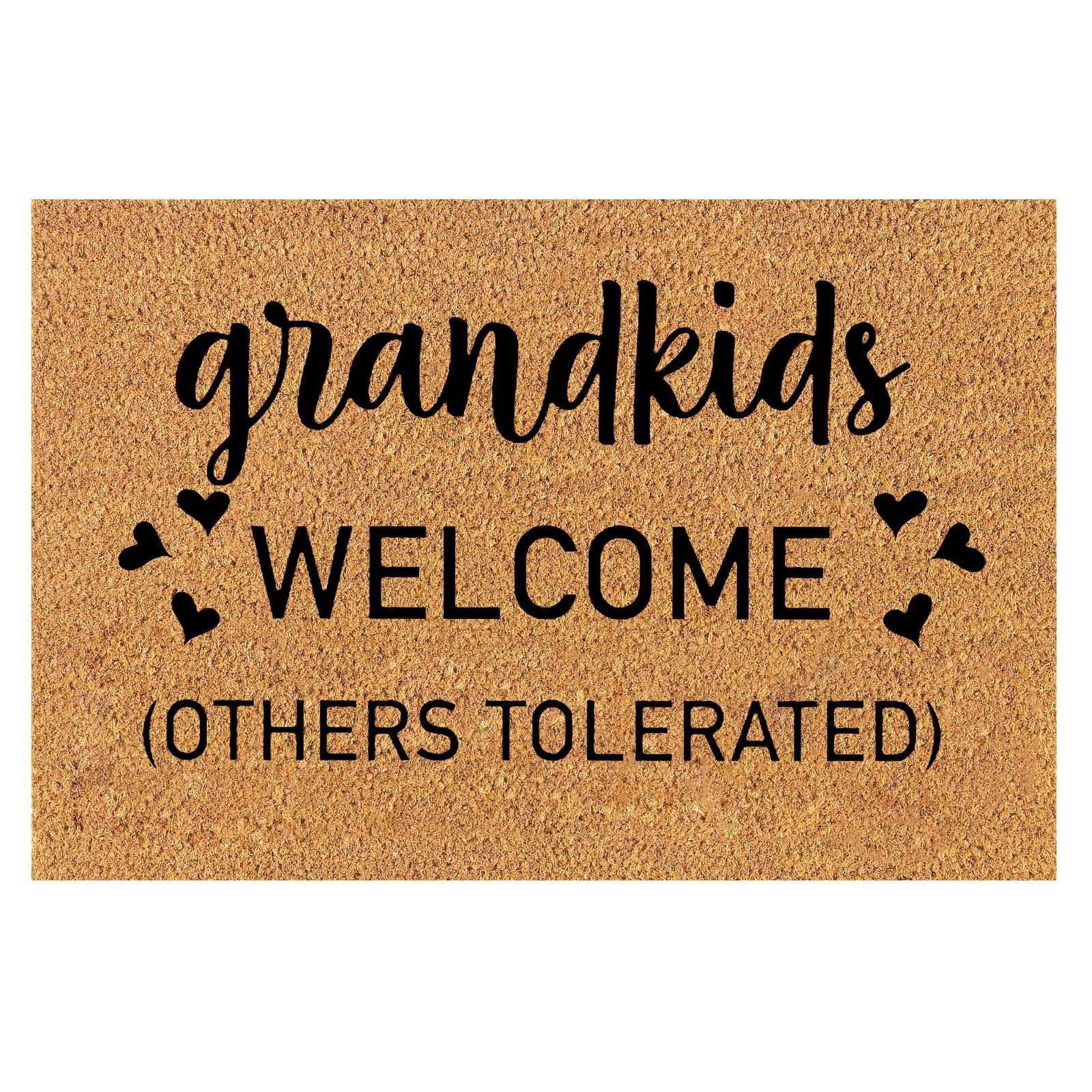 Aloha Vibes Only Pineapple Coir Doormat Tropical Hawaiian Front Door ...