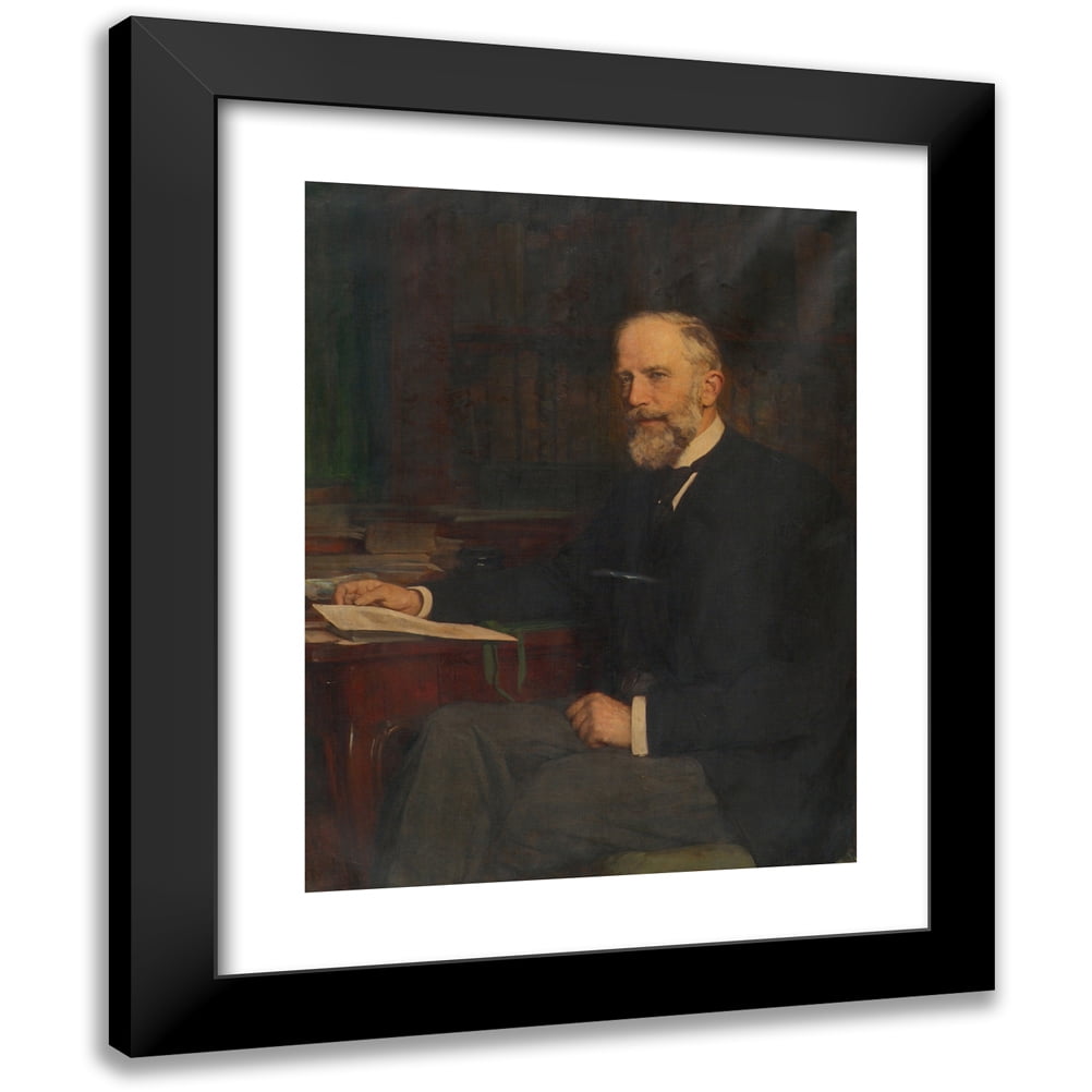 Alois Johann Josef Delug 15x18 Black Modern Framed Museum Art Print ...