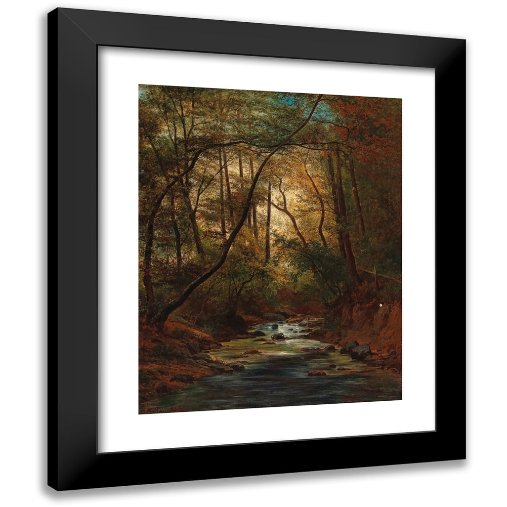 Alois Kirnig 12x14 Black Modern Framed Museum Art Print Titled - Aus ...