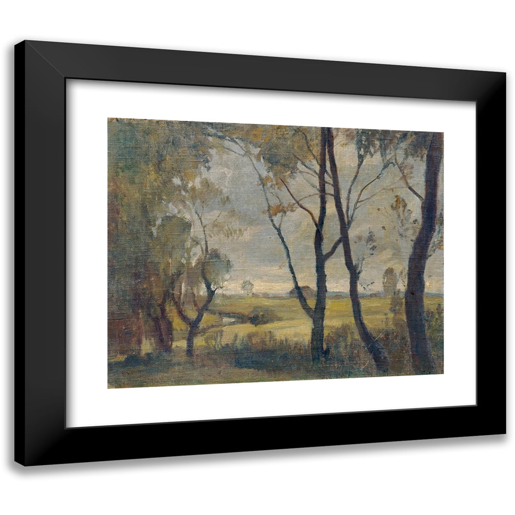 Alois Penz 18x15 Black Modern Framed Museum Art Print Titled - At the ...