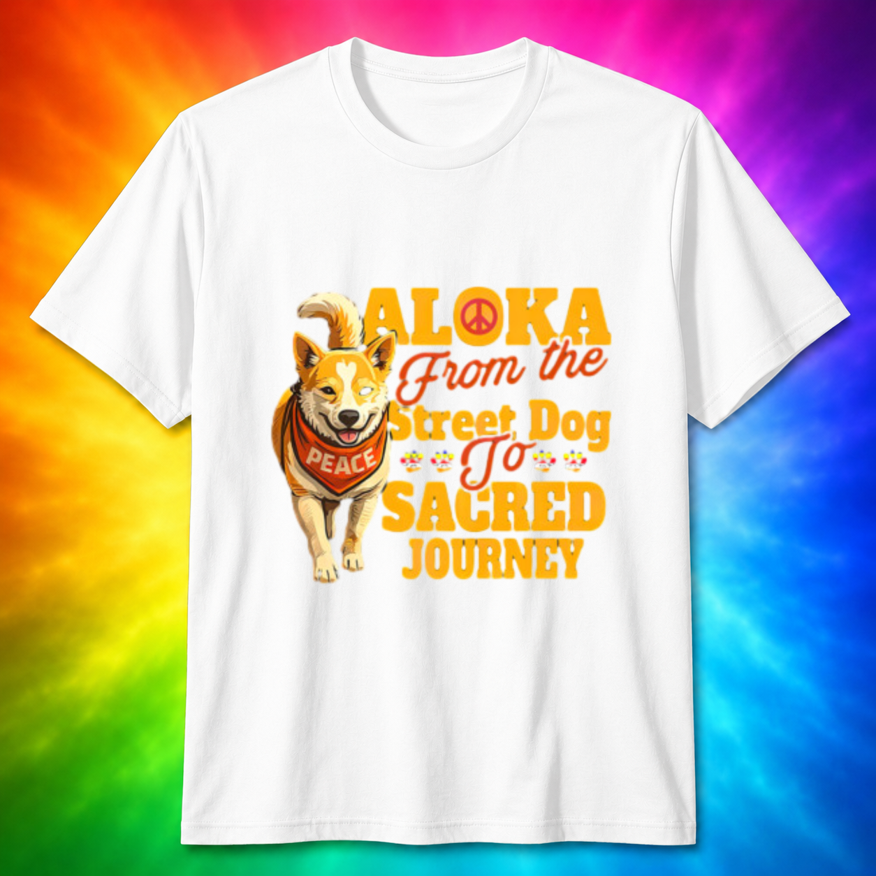 Aloka Shiba Inu Dog From Street to Sacred Journey T-Shirt, for men ...