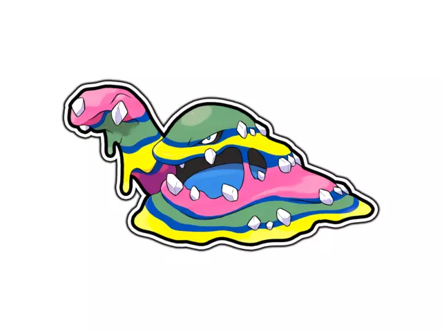Alolan Muk Waterproof Sticker Phone Decal Water Bottle Stickers Car ...