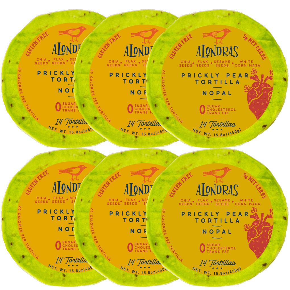 Alondras Mexican Gluten Free Low Carb Nopal Prickly Pear Keto Friendly ...