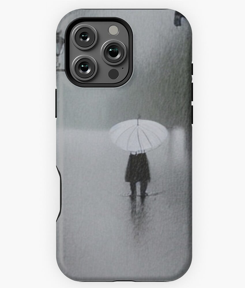 Alone Again Funny Sarcastic Quote Phone Case for iPhone 16 15 14 13 12 ...