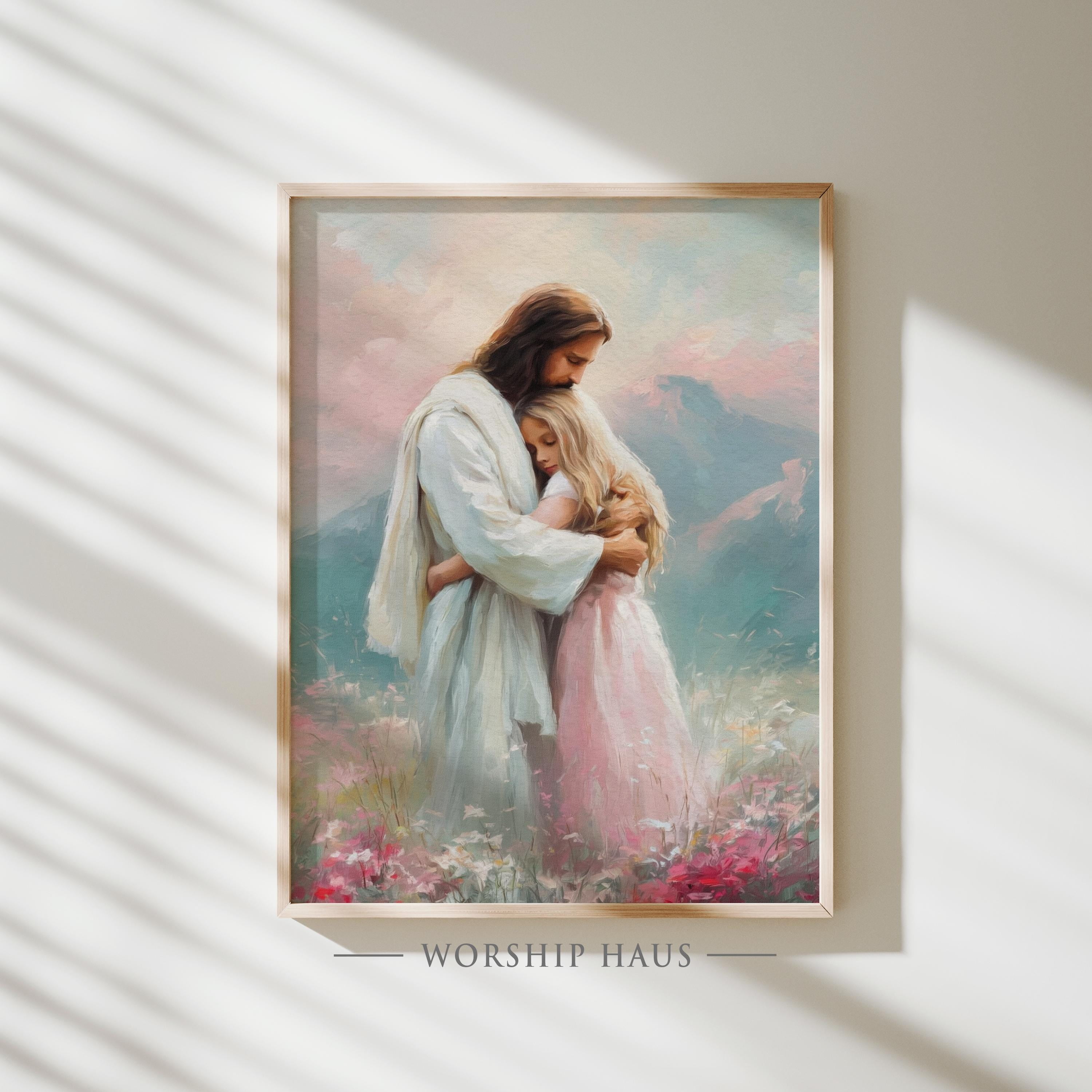Alone With The Father Modern Christian Jesus In Solitude Peaceful ...