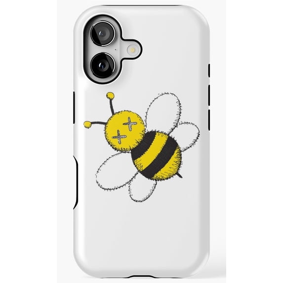 Alone Flying Bee Garden Insect Photography Phone Case for iPhone 17 16 ...