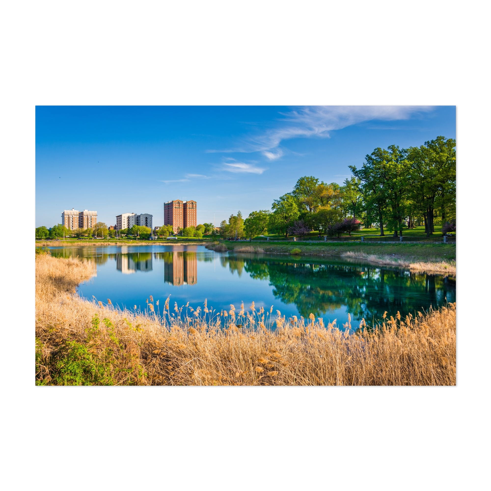 Along Druid Lake - Baltimore Maryland Photography Landscape Scenic ...