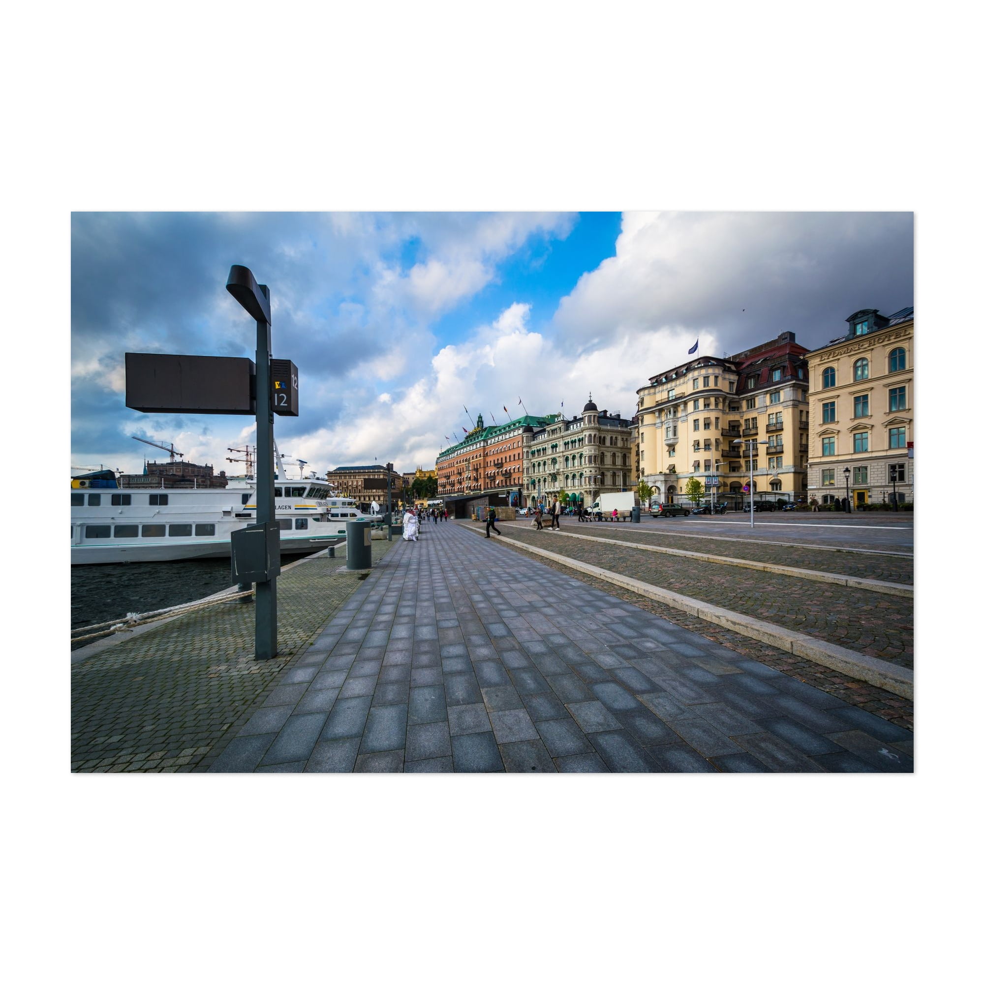 Along Södra Blasieholmskajen 02 - Stockholm Sweden Photography ...