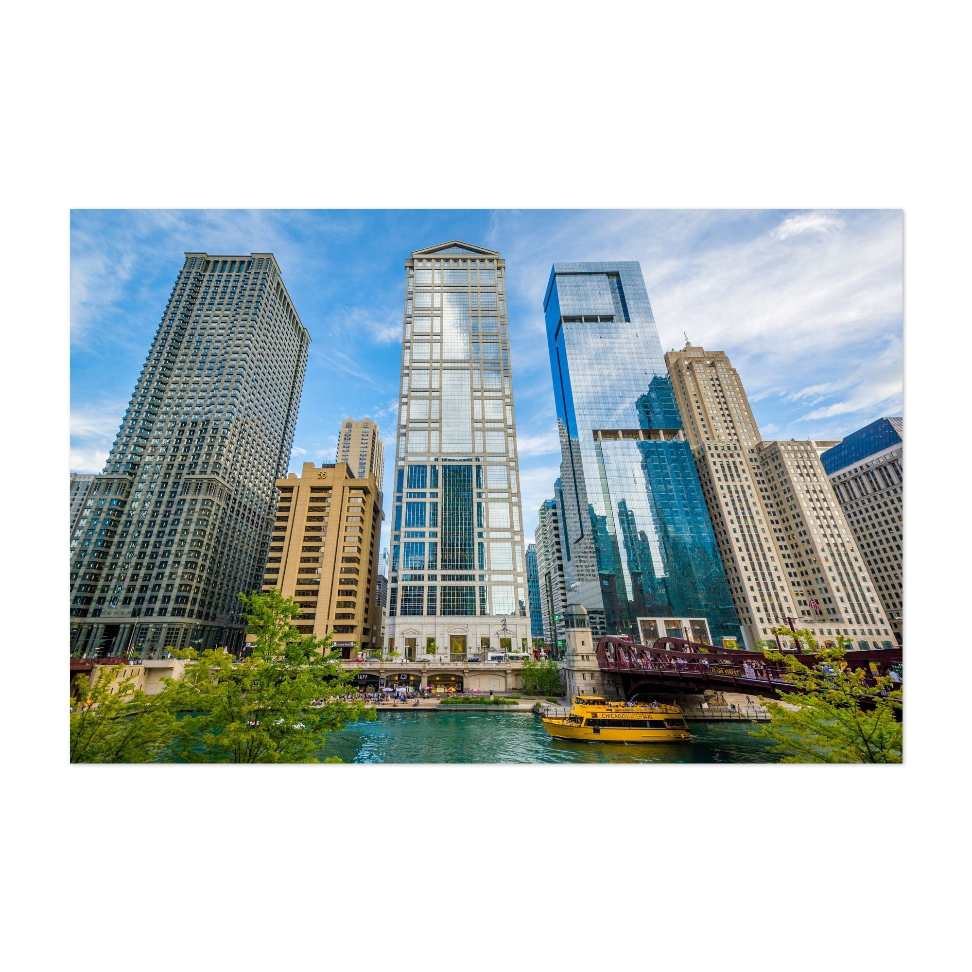 Along the Chicago River - Chicago Illinois Photography City Skyline ...