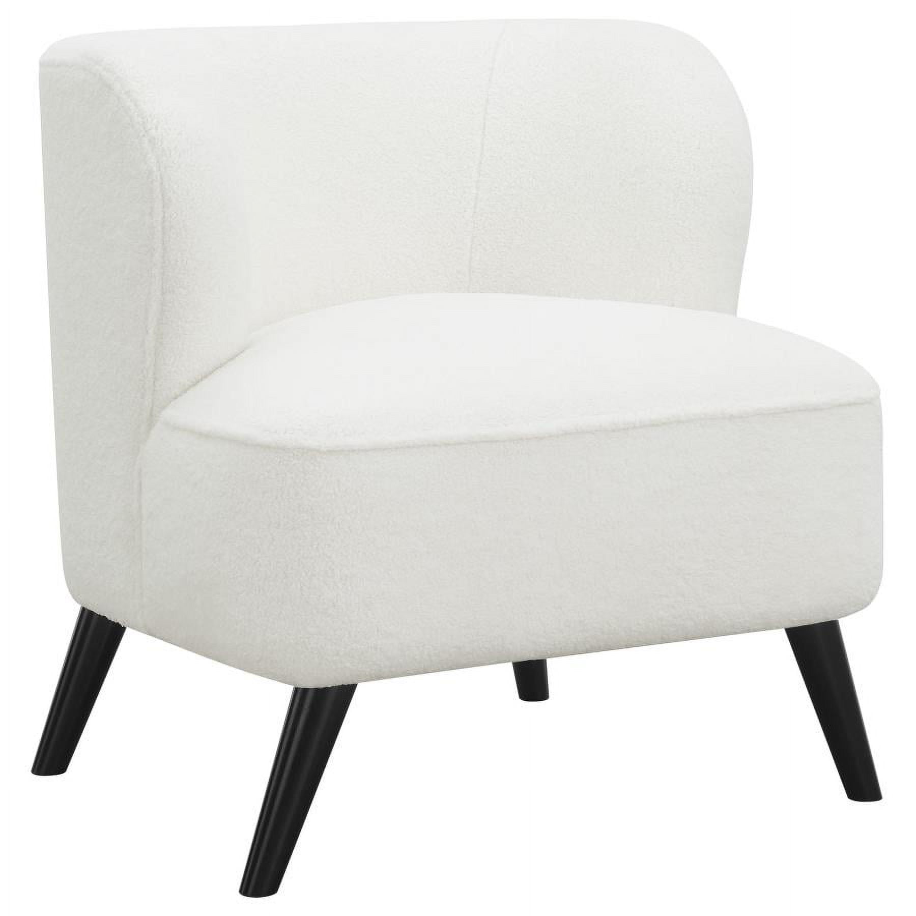 Alonzo Upholstered Track Arms Accent Chair Natural - Walmart.com