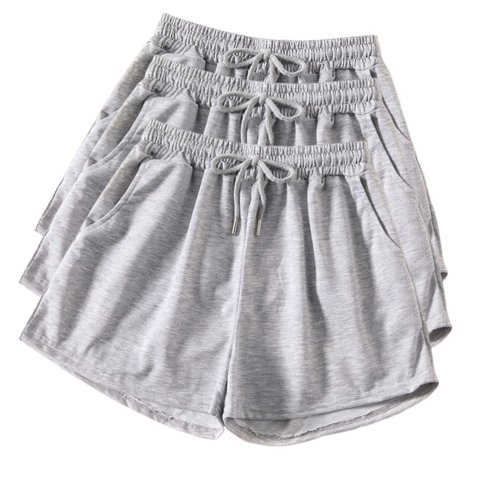 Aloohaidyvio 3 Pack Shorts for Women,Soft Comfy Booty Cotton Workout ...