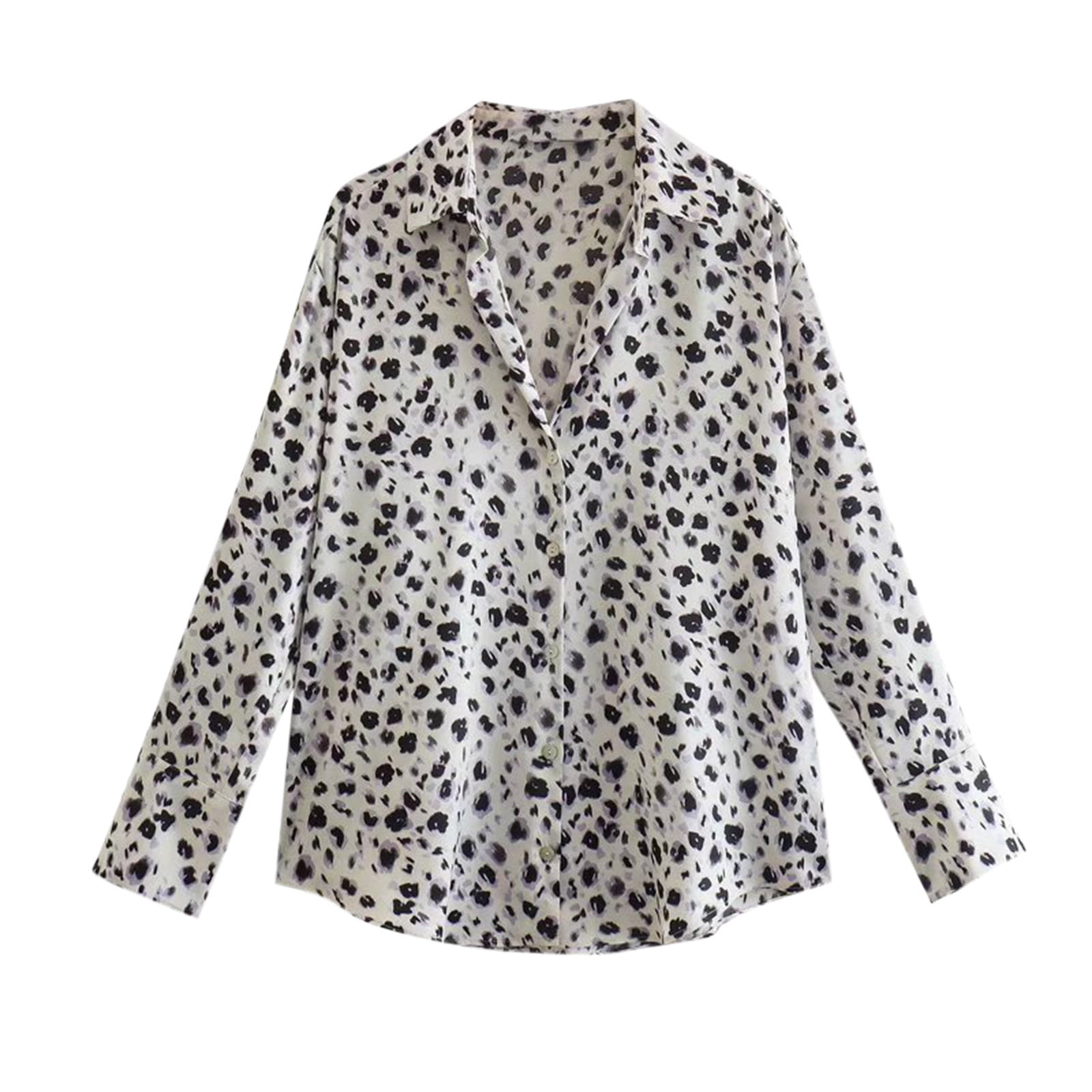 Aloohaidyvio Button Down Shirts for Women,Women's Fall Button Down ...