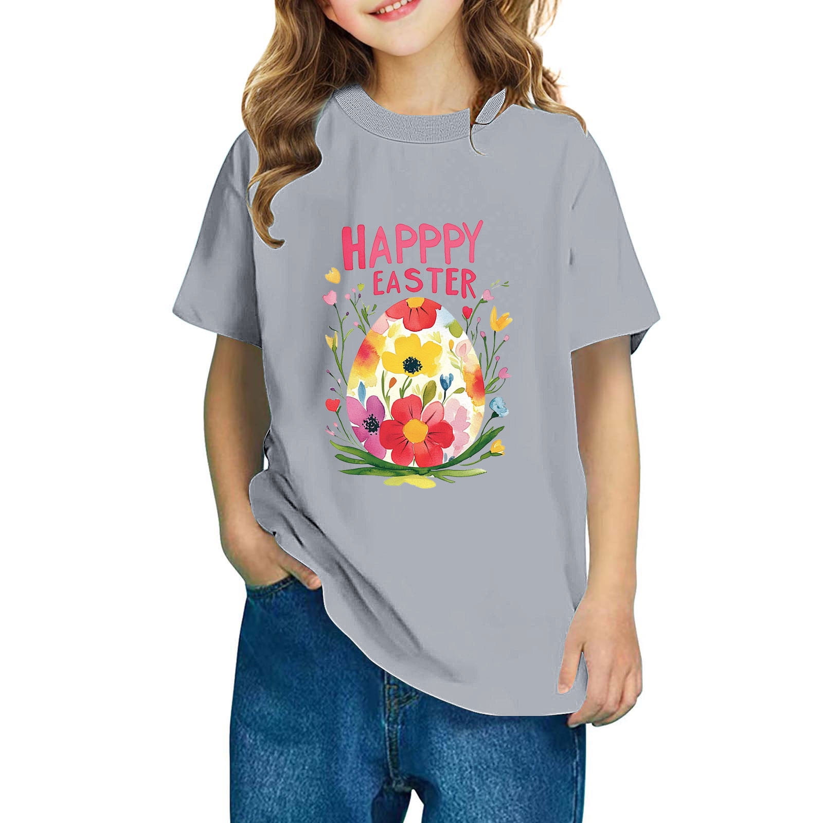 Aloohaidyvio Girls Easter Tee Girls & Child Easter Shirts, Matching ...