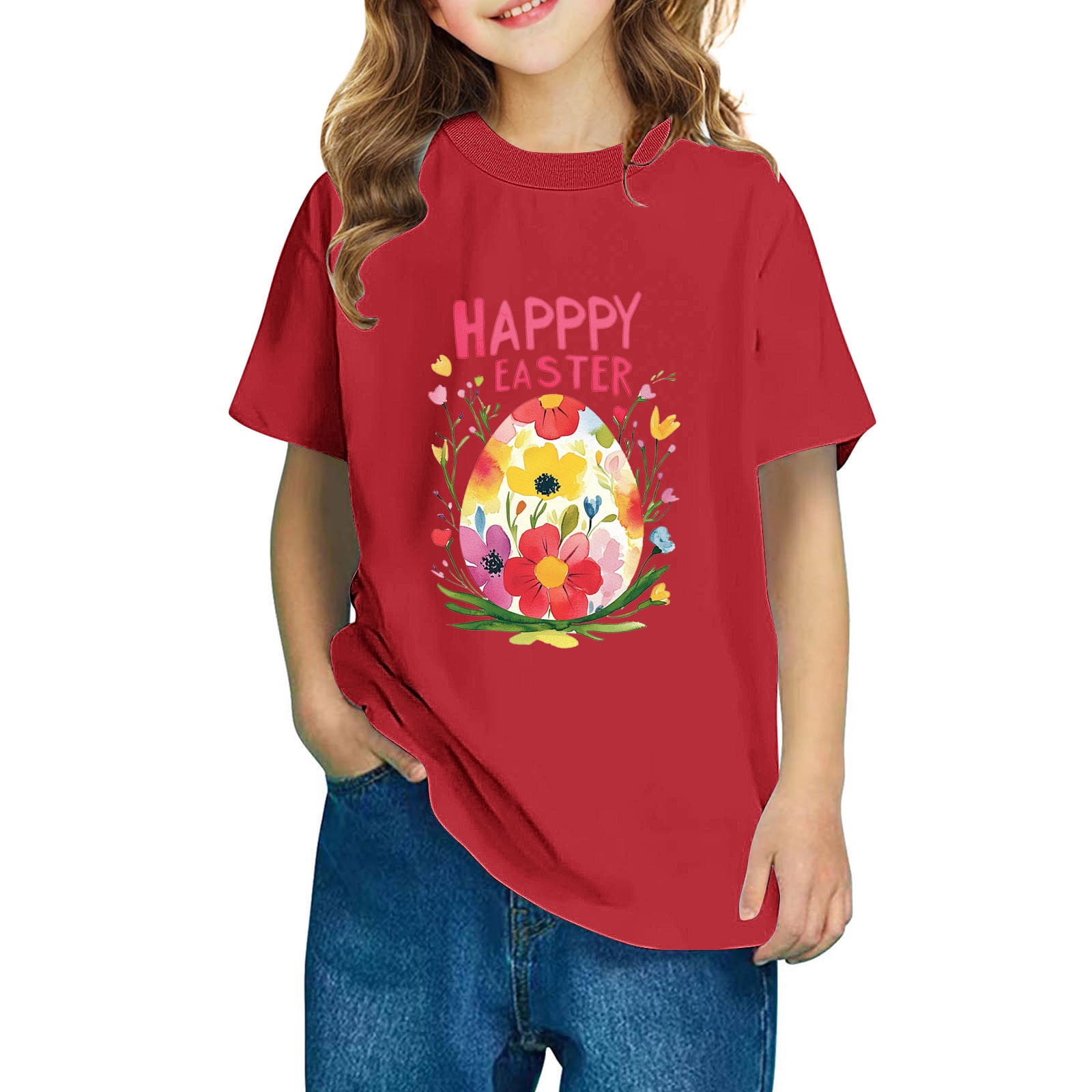 Aloohaidyvio Girls Easter Tee Girls & Child Easter Shirts, Matching ...