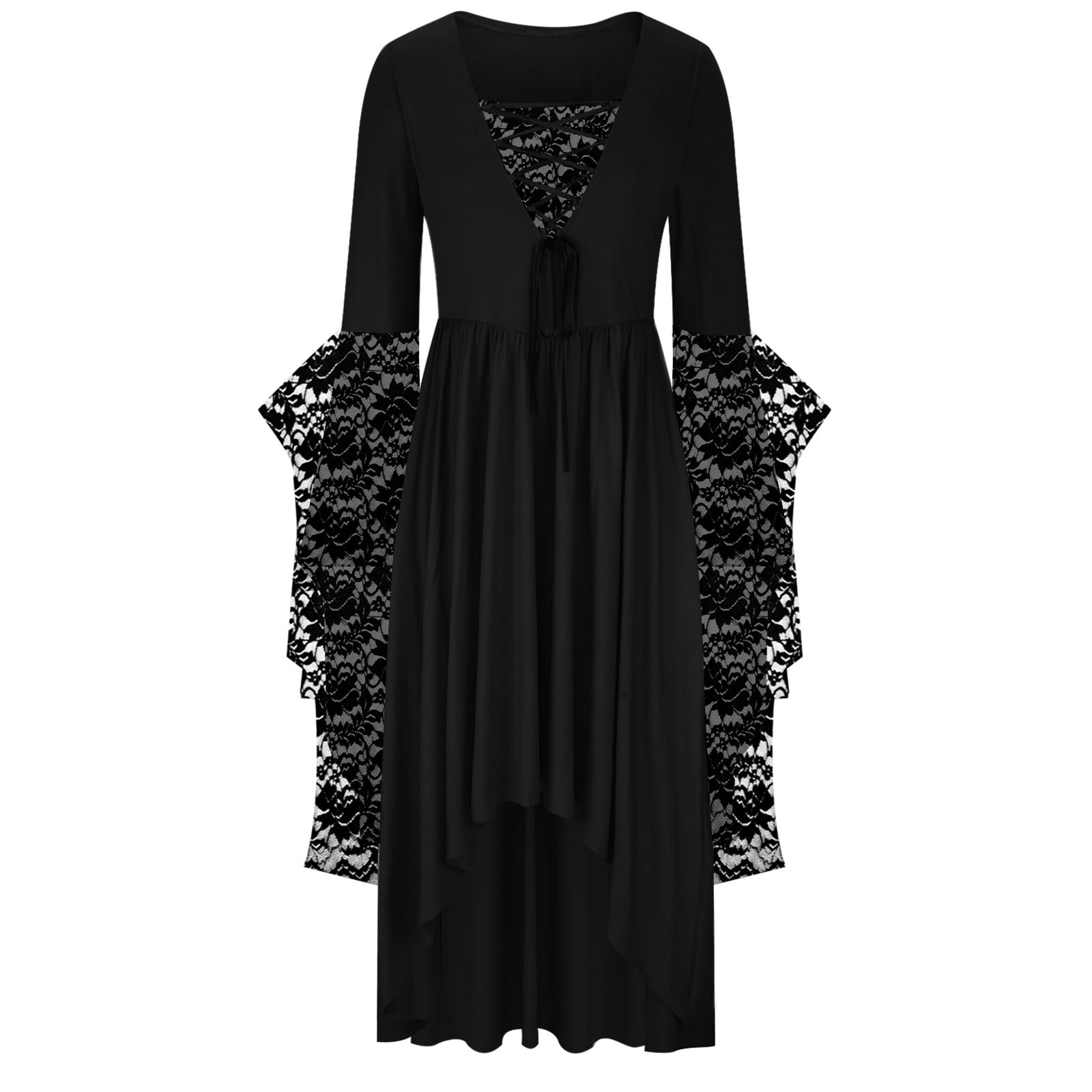 Aloohaidyvio Halloween Costumes for Women 2024,Women Deluxe Witch Dress ...