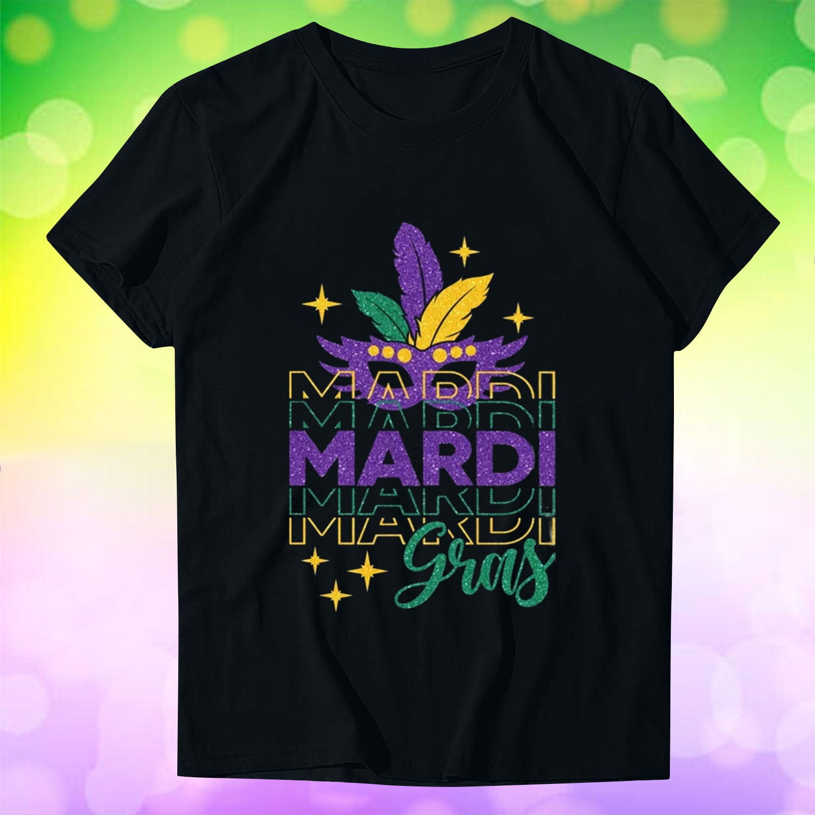 Aloohaidyvio Mardi Gras Clothing,Women Mardi Gras Shirts Mardi Gras ...