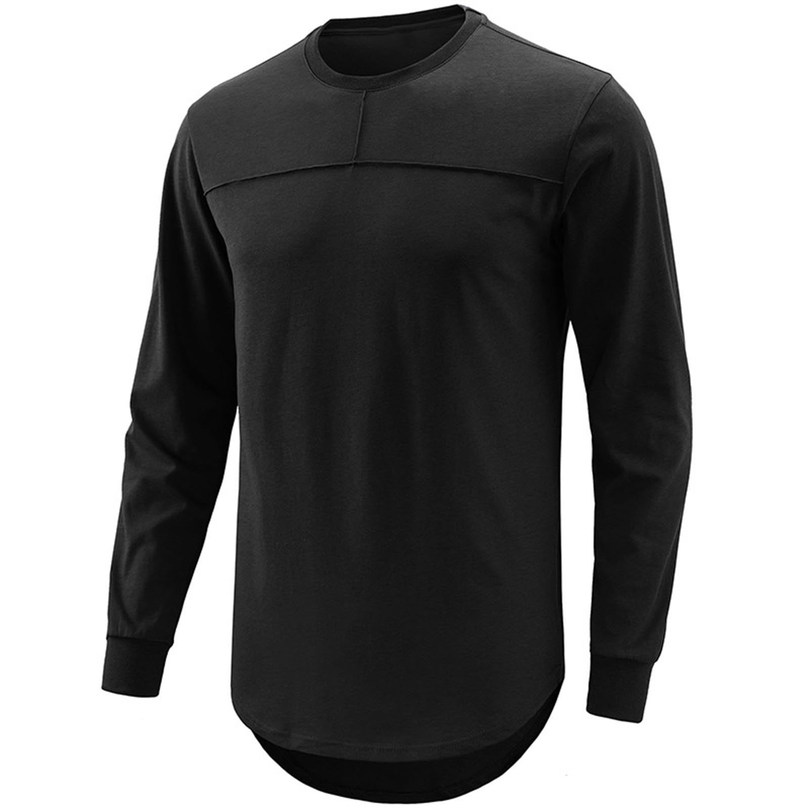 Aloohaidyvio Men's Ultra Soft T-Shirt Lightweight Cooling Long Sleeve ...