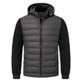 Aloohaidyvio Mens Jackets Clearance Mens Puffer Vest Lightweight Winter