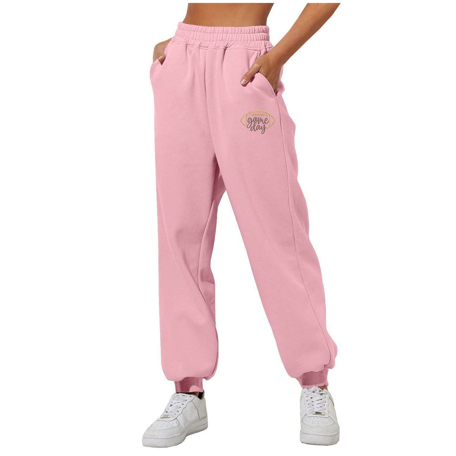 Aloohaidyvio Sweatpants for Women Casual Athletic Workout Pants Cinch ...