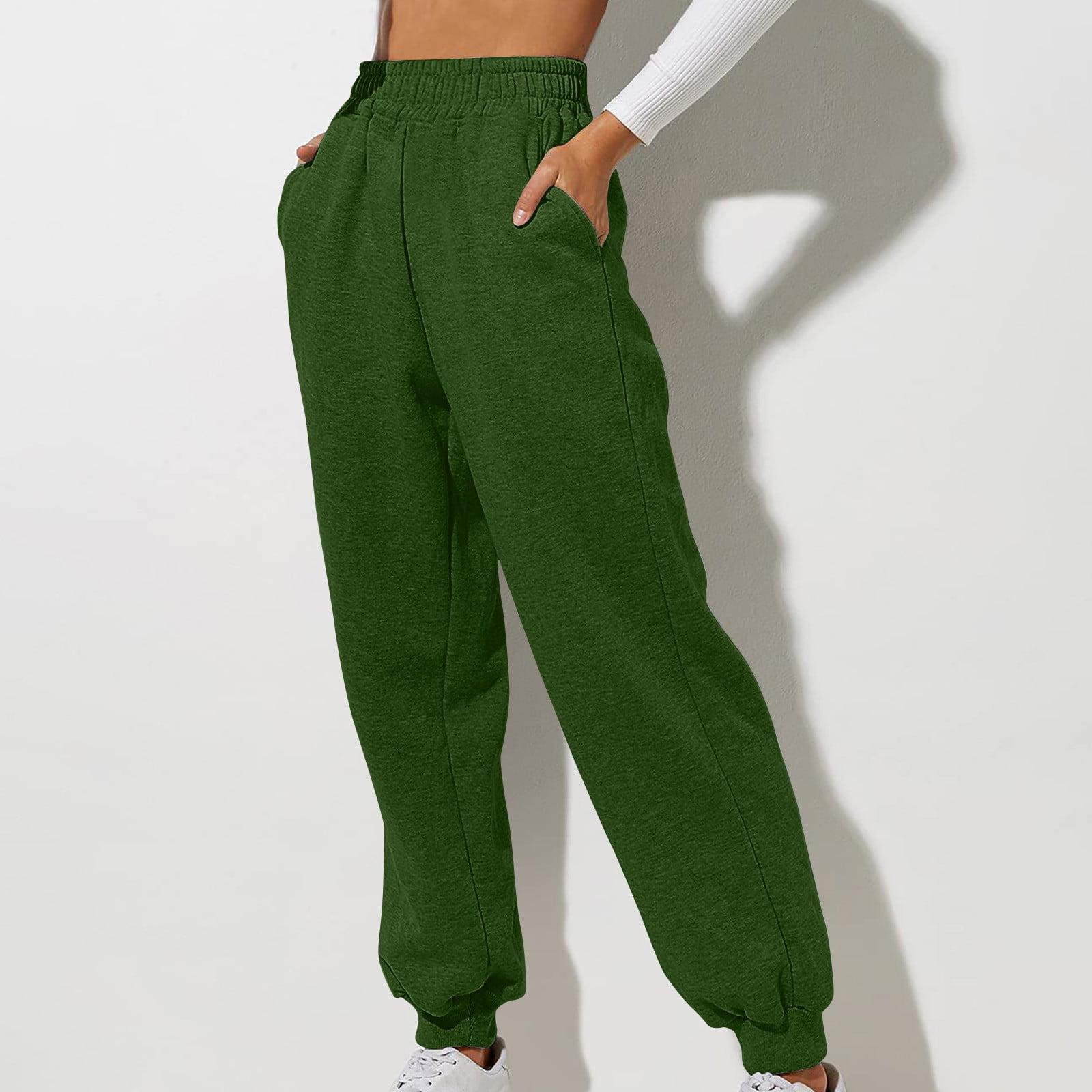 Aloohaidyvio Sweatpants Plus Size Women,Womens High Waisted Sweatpants ...