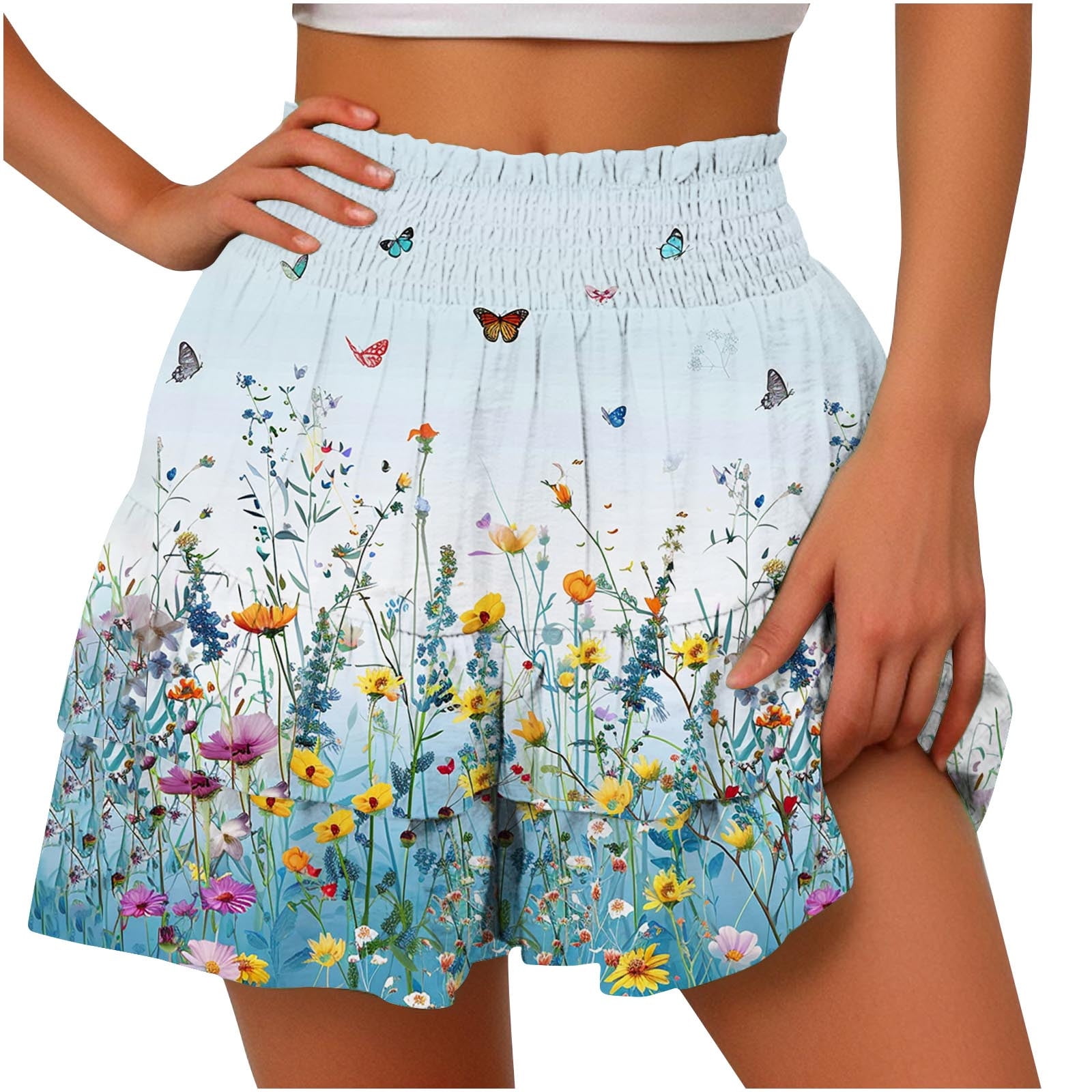 Aloohaidyvio Workout Shorts for Women Clearance,Women's Quick Drying ...