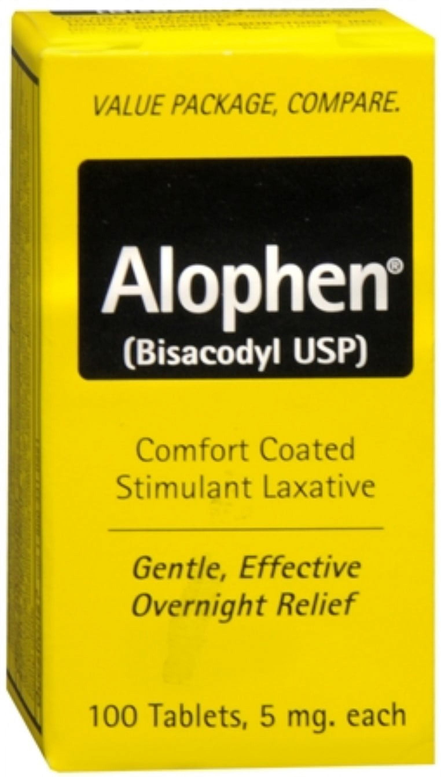 Alophen Tablets 100 Tablets HSA/FSA Eligible - Walmart.com