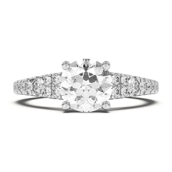 Alor Jewel 1.4 Ct Round Cut Lab Created Diamond Ring - Elegant ...
