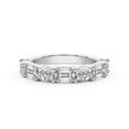 Alor Jewel 2.1 Ct Emerald Cut Lab Created Diamond Ring - 14K White Gold ...