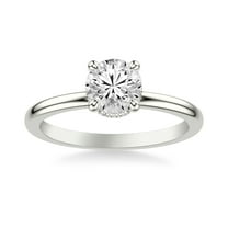 Alor Jewel 2 Ct Round Cut Hidden Halo Lab Created Diamond Engagement ...
