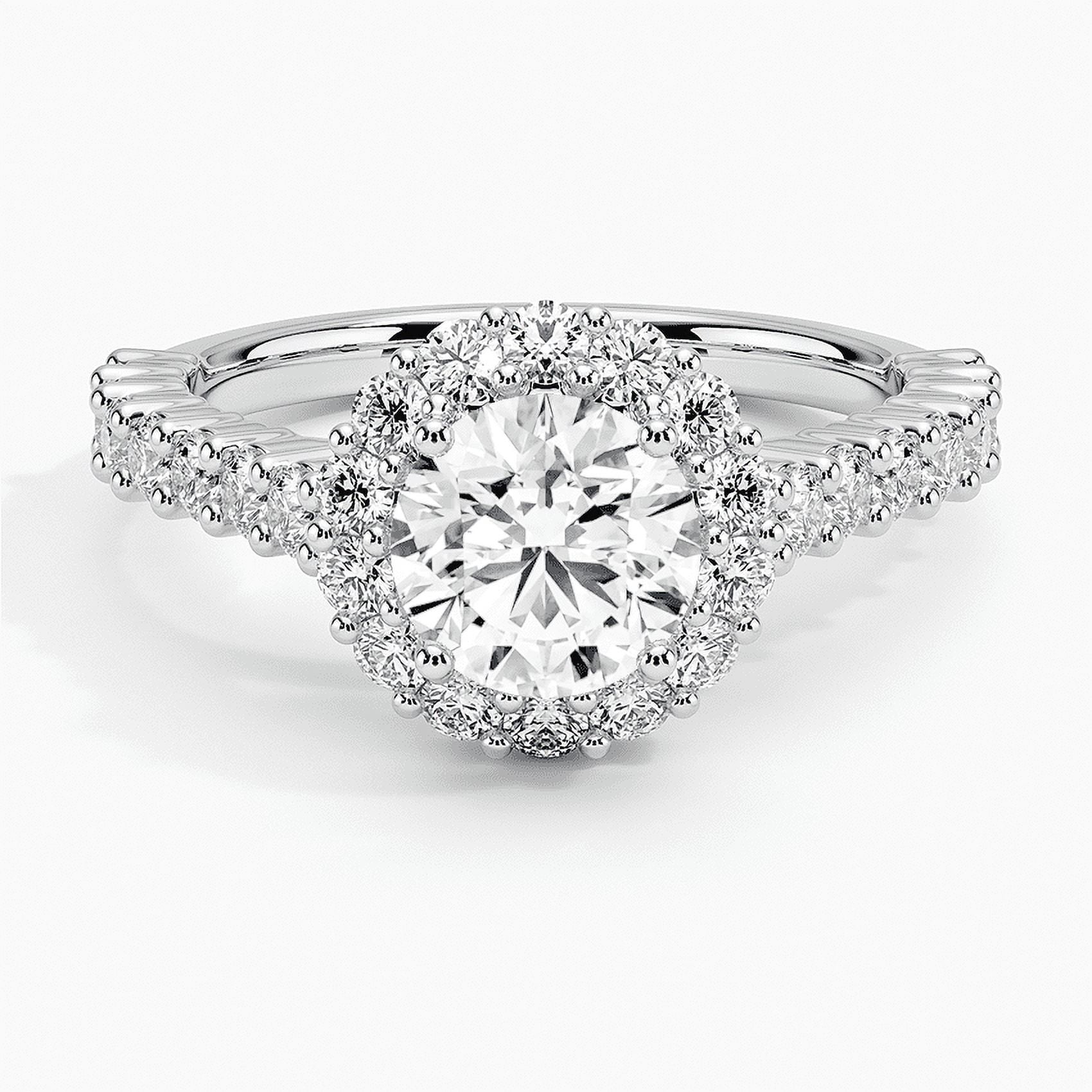 Alor Jewel 1.7 Ct Round Cut Lab Created Simulated Diamond Engagement ...