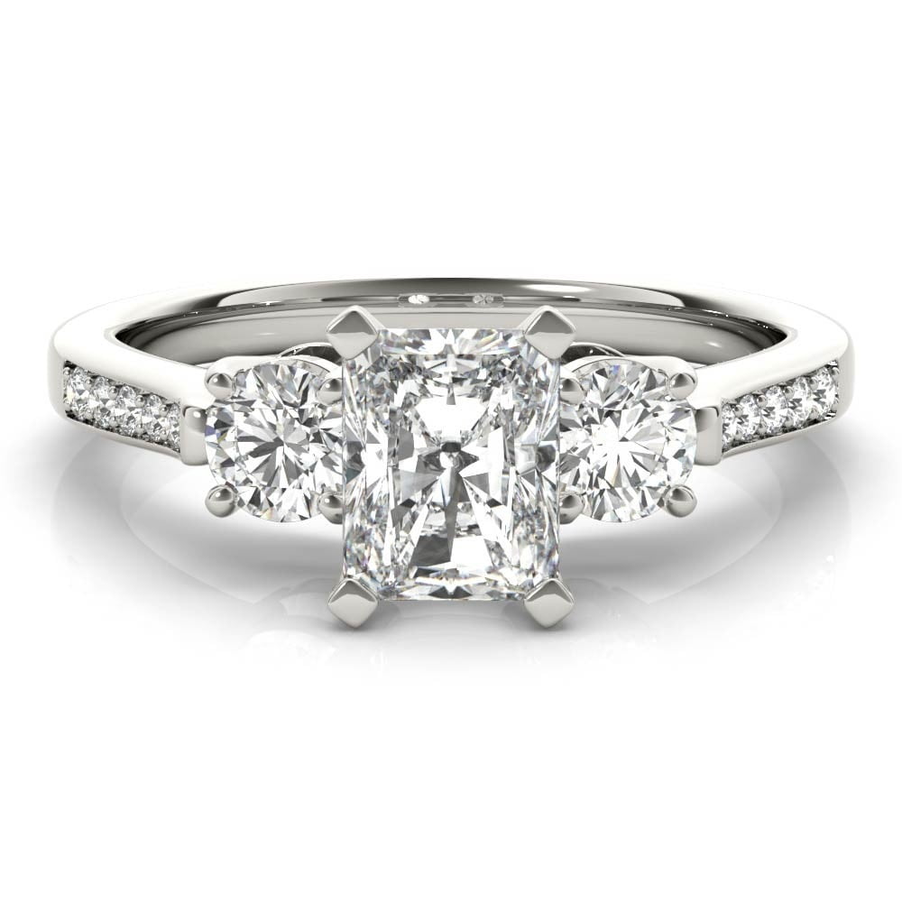 Alor Jewel 1.8 Ct Radiant Cut Lab Created Diamond Ring - Expertly ...