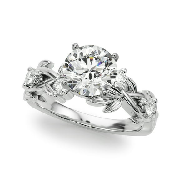 Alor Jewel 1.5 Ct Heart Cut Solitaire with Accents and Cathedral ...