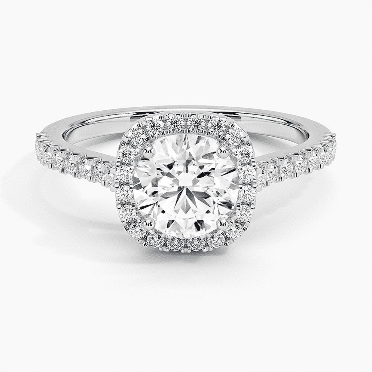 Alor Jewel 14K White Gold Over 2 Ct Round Cut Lab Created Diamond ...