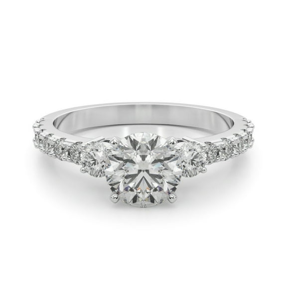 Alor Jewel 1.8 Ct Brilliant Round Cut Engagement Solitaire Ring with ...