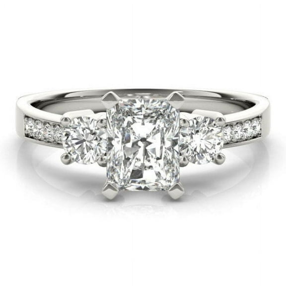 Alor Jewel Solitaire Engagement Ring for Women - Hidden Halo Marquise ...