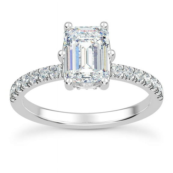 Alor Jewel 2 Ct Round Cut Engagement Solitaire Ring for Women - Lab ...