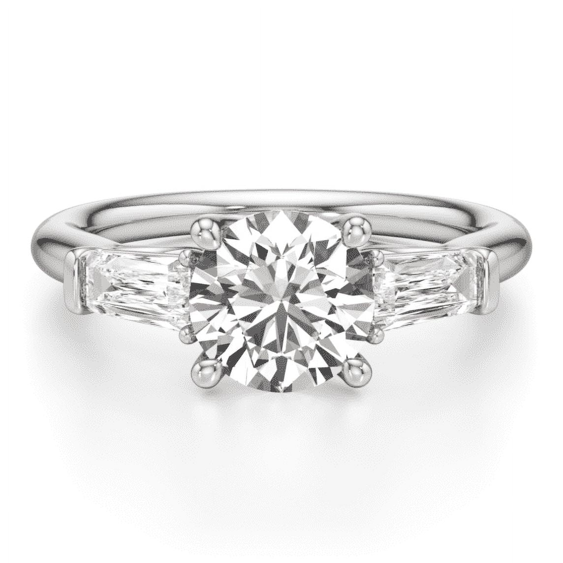 Alor Jewel Brilliant Round Cut Engagement Ring - 1.8 Ct Solitaire with ...