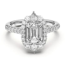 Alor Jewel Asscher Cut Engagement Solitaire Ring - 1.9 Ct Lab-Created ...