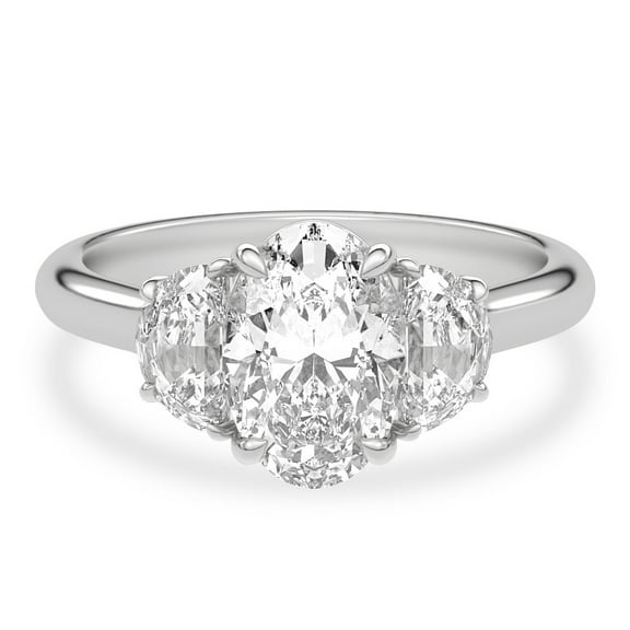 Alor Jewel 1.9 Ct Radiant Cut Engagement Solitaire Ring for Women - Lab ...