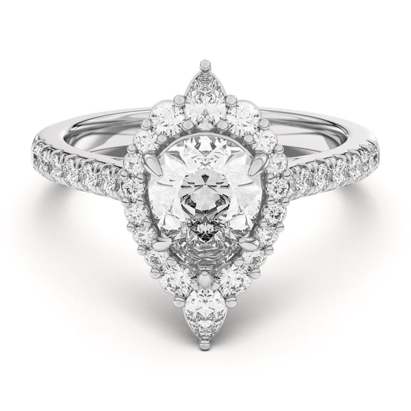 Alor Jewel Asscher Cut Engagement Solitaire Ring - 1.9 Ct Lab-Created ...