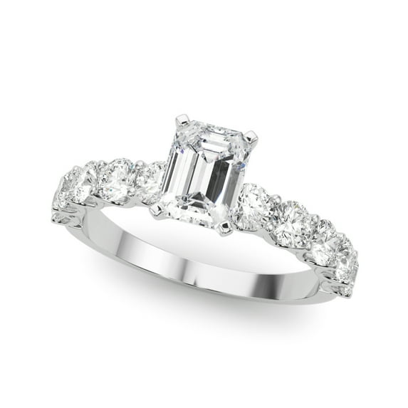 Alor Jewel Wedding Anniversary Ring - 14K White Gold Over Jewelry ...