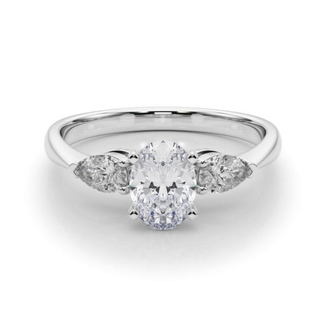 Alor Jewelry 1.8 Ct Oval Cut Diamond Ring - Elegant Prong Set Three ...