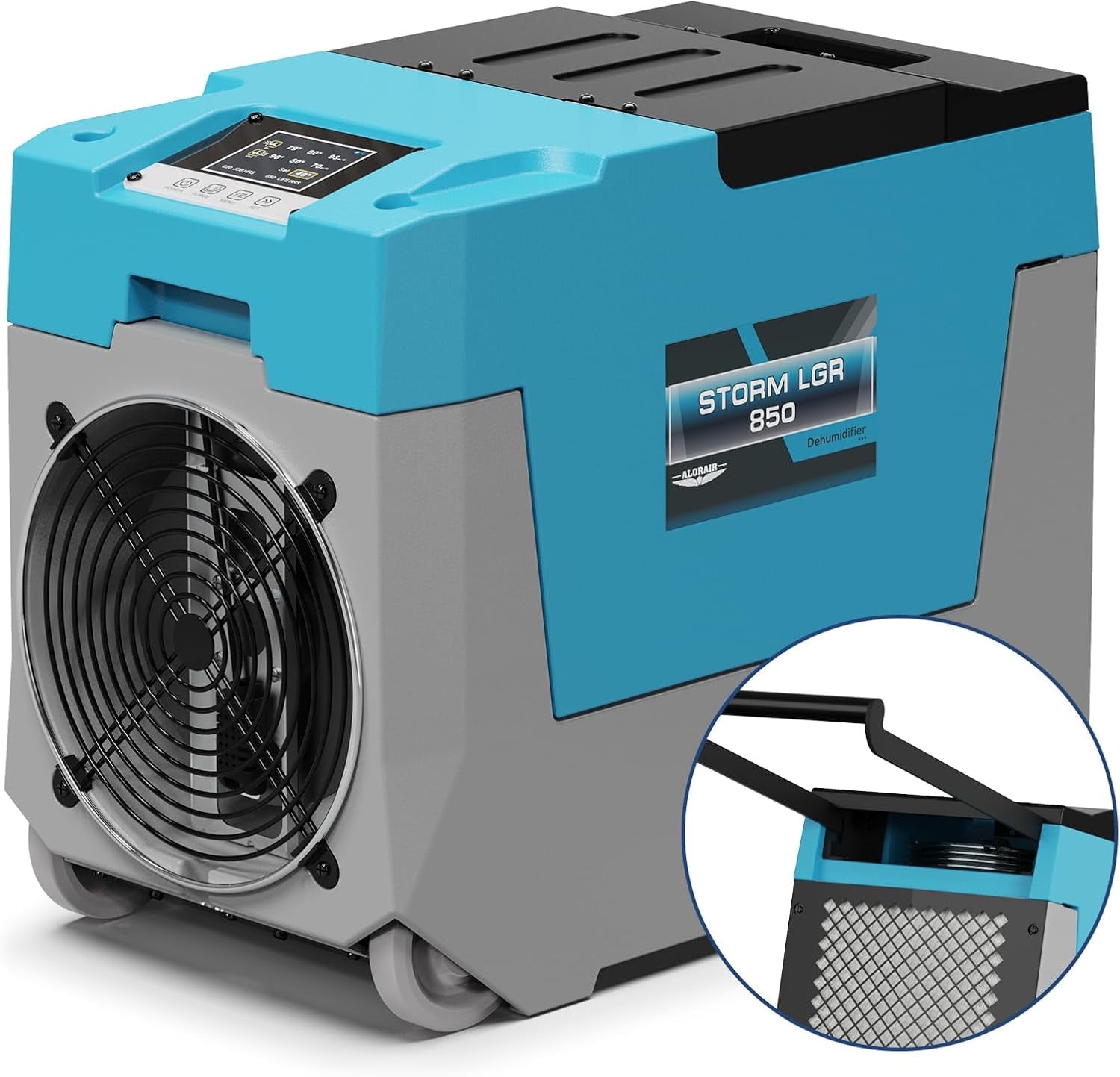 AlorAir 180 PPD LGR Commercial Dehumidifier with Pump, 28 Gallons Heavy ...