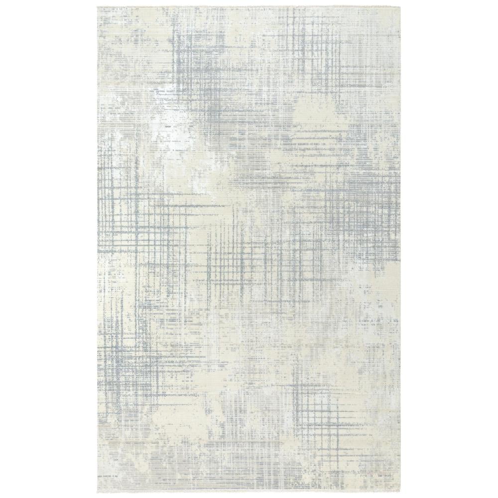 Alora Decor Aurora 8' x 10' Abstract Beige/Gray/Beige/Gray Hybrid Area ...