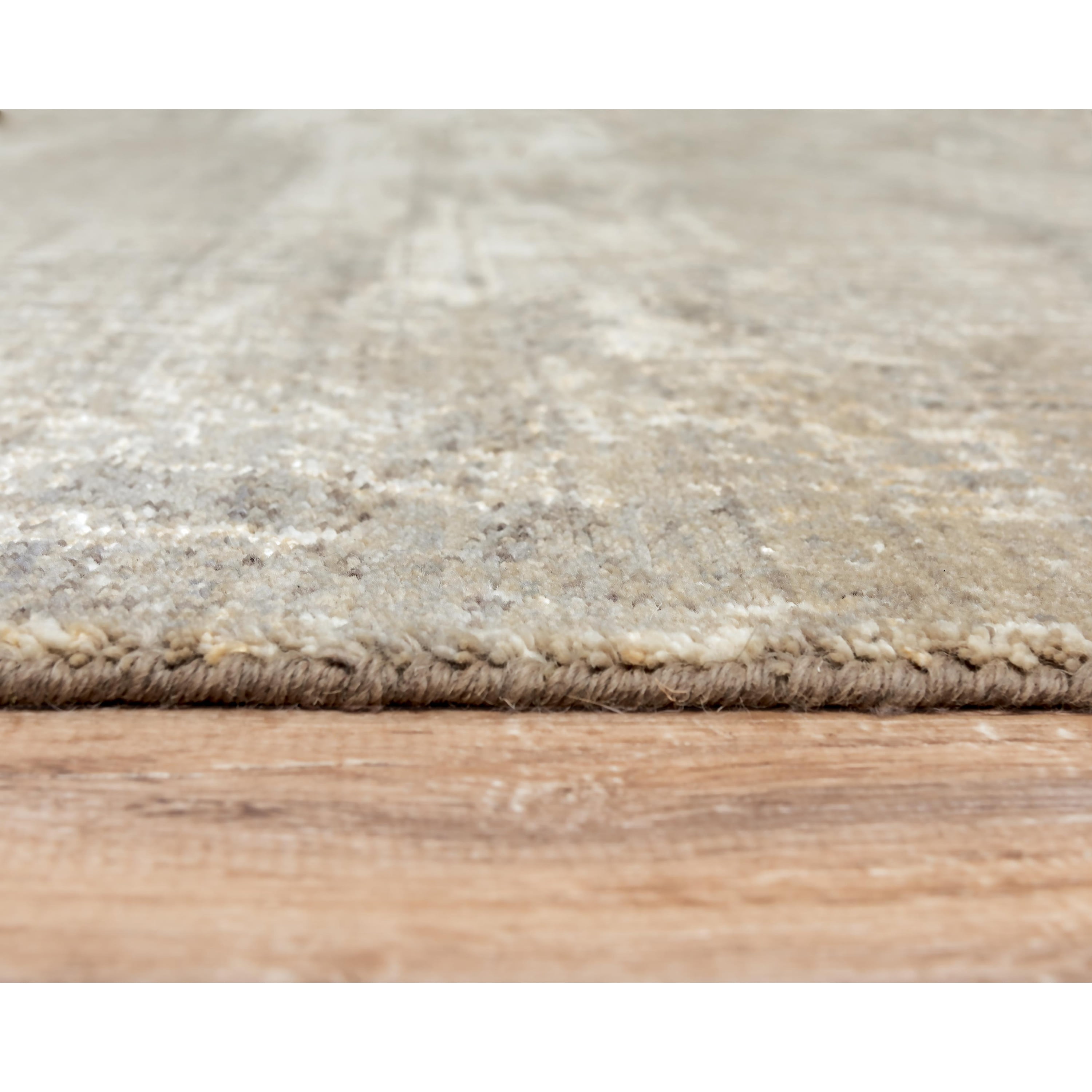 Alora Decor Aurora 8' x 10' Abstract Brown/Beige/Brown/Beige Hybrid ...