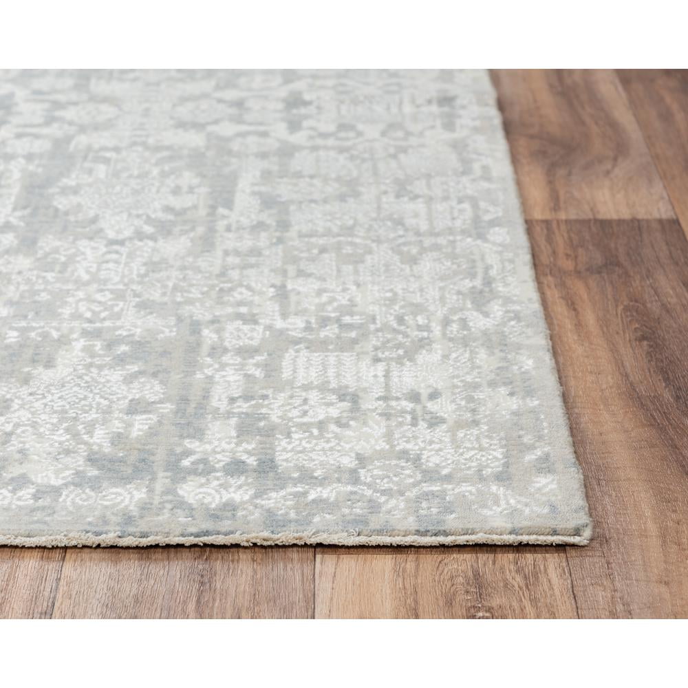 Alora Decor Aurora 8' x 10' Classic/Updated Gray/White Hybrid Area Rug ...