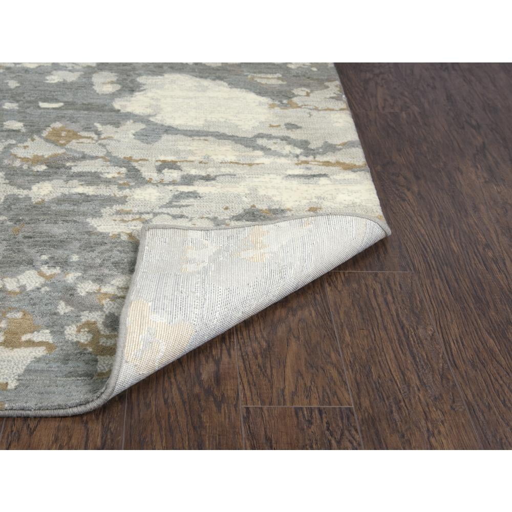 Alora Decor Essential 5' x 8' Abstract Gray/Ivory Hybrid Area Rug ...