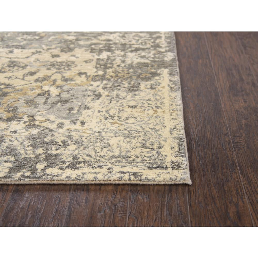 Alora Decor Euphoria 8' x 10' Floral Distress Beige/Gray/Rust/Blue ...