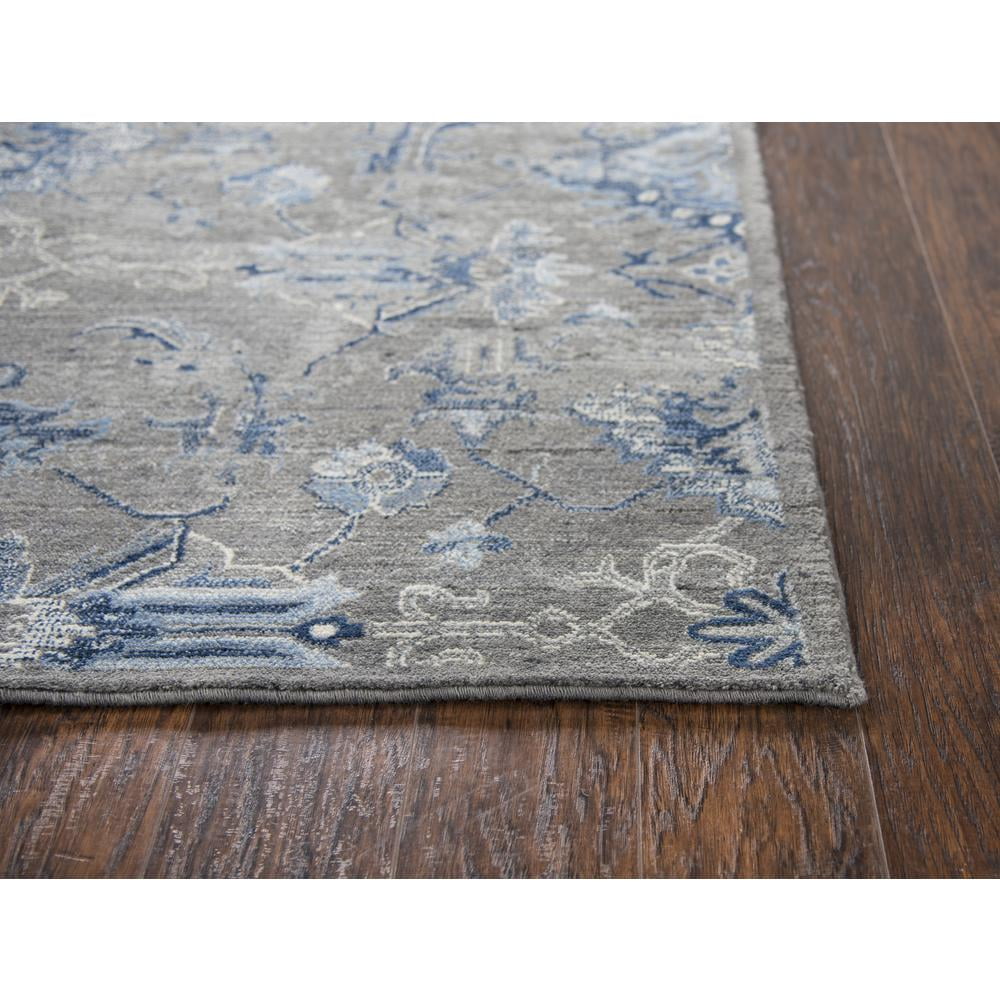Alora Decor Euphoria 9' x 12' Gray/Gray/Rust/Blue Hybrid Area Rug ...